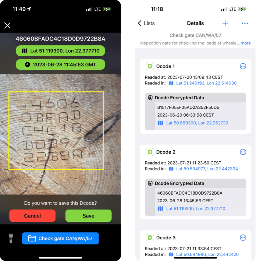 Traceability | Deeplai | TimberID